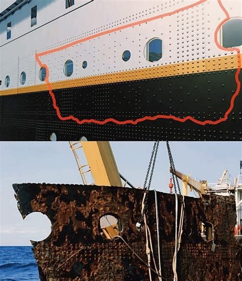 Maritime Titanics Big Piece Salvaged In 1998 After A Failed