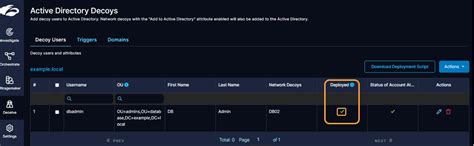 Running The Decoy Deployment Script On An Active Directory Zscaler