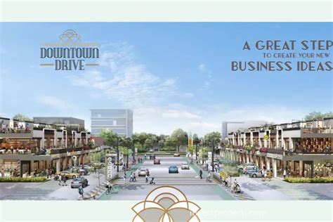 Ruko Downtown Drive Summarecon Serpong Ruko Terbaik 3m