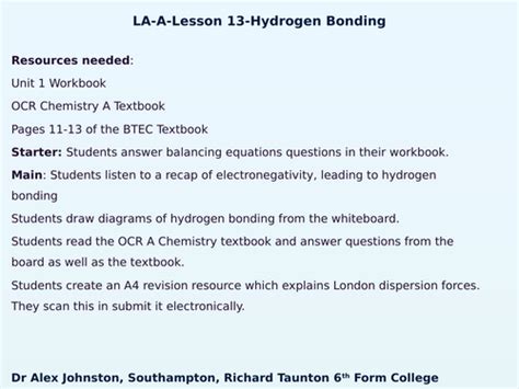 btec national unit 1 principles of applied science complete chemistry