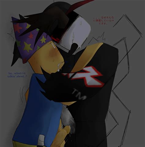 Rule 34 2023 2boys Blocky Body Blush Blush Lines Blushing Blushing At