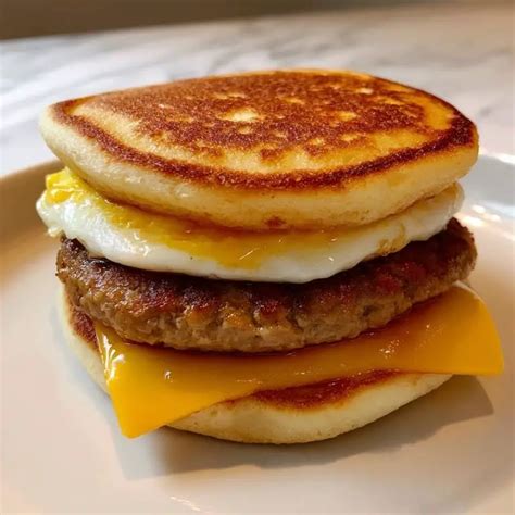 Gluten Free Mcgriddle With Turkey Sausage A Diy Morning Classic