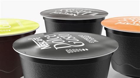 Dolce Gusto Capsules 3D Model $24 - .3ds .blend .c4d .fbx .max .ma .lxo ...