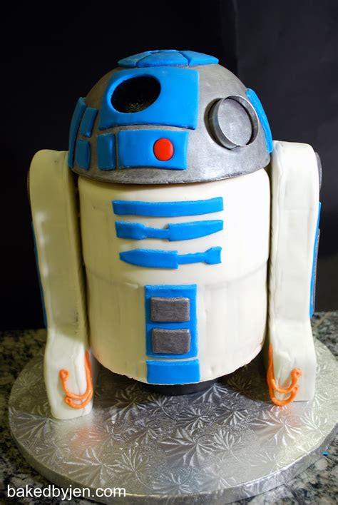 Baked By Jen R2d2 Cake
