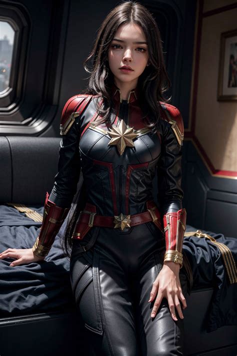 The Superhero Captain Marvel 2 By Ivenie On Deviantart