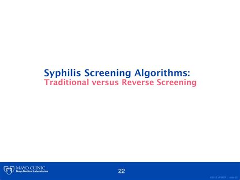Ppt Serologic Testing For Syphilis Comparison Of The Traditional And