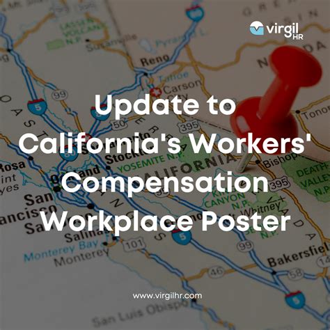 Update To Californias Workers Compensation Workplace Poster Virgilhr