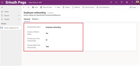 Create The Virtual Tables In Dataverse With The Virtual Connector