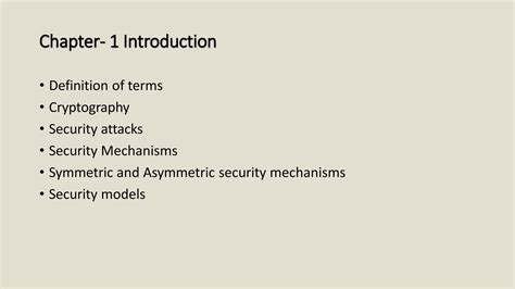Cryptography And Network Security Ch1 4 Pptx