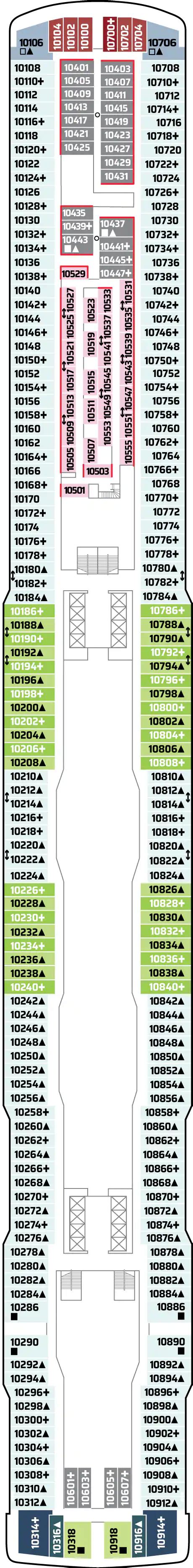 Deck Plans Norwegian Encore Planet Cruise