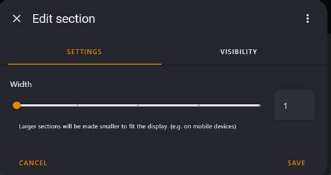 Width Of Sections Frontend Home Assistant Community