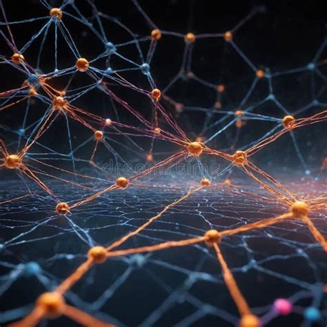 digital background perfect for tech processes neural networks