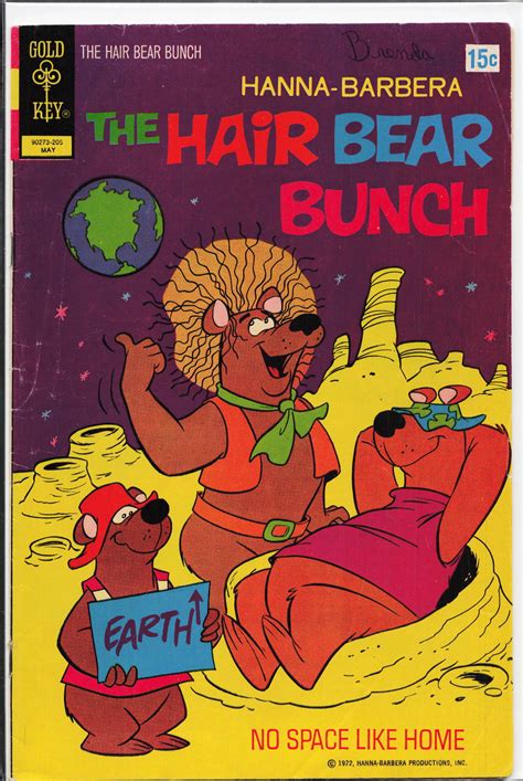 Hair Bear Bunch 1972 Gold Key 2 Comic Books Bronze Age Hipcomic