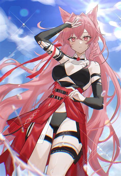 Pozyomka Arknights Drawn By Naom Q Gt Danbooru