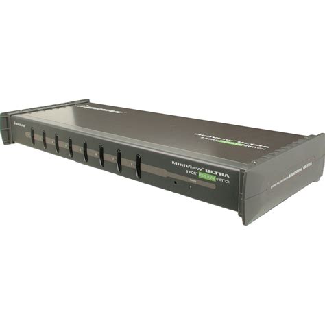 IOGEAR Miniview Ultra KVM Switch Port PS KVM Switch GCS