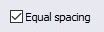 Equal Spacing CAD Mode