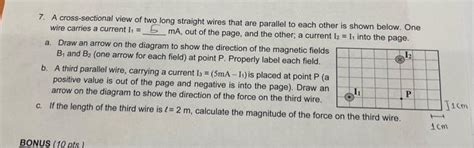 solved 6 5 pts each a current carrying rectangular loop
