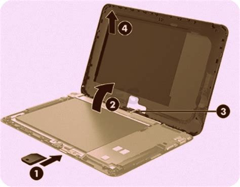ELECTRONIC EQUIPMENT REPAIR CENTRE HP Pavilion X Detachable PC Disassembling Procedure