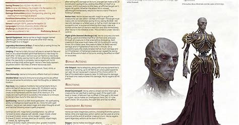 Vecna Rebalanced With Legendary And Lair Actions Regional Effects Album On Imgur