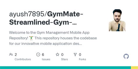 GitHub Ayush GymMate Streamlined Gym Management Mobile App Welcome To The Gym Management