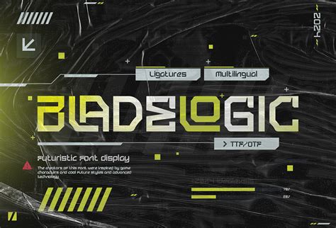 blade logic display font by chloechronicle apr 2024 medium