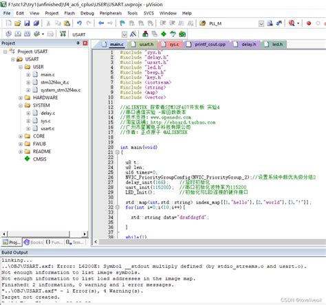 【stm32f4 C与c混合开发】建立keil5的arm Compiler 6ac6标准库开发工程keil C C混合编程 Csdn博客