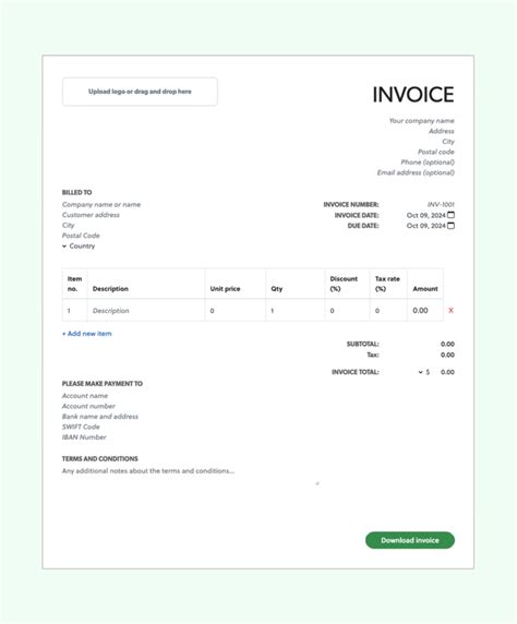 how to generate an invoice in excel excel invoice generator australia