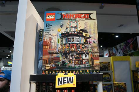 SDCC Gallery LEGO Ninjago Movie City Set The Toyark News