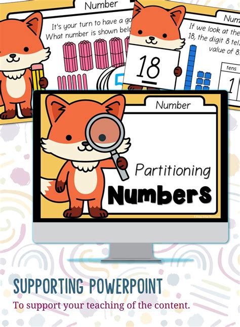 Year 1 Partitioning Numbers Maths Unit Ridgy Didge Resources