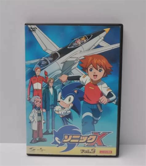 Sonic X Dvd Vol2 Sonic The Hedgehog Sega 2003 Japanese £6595