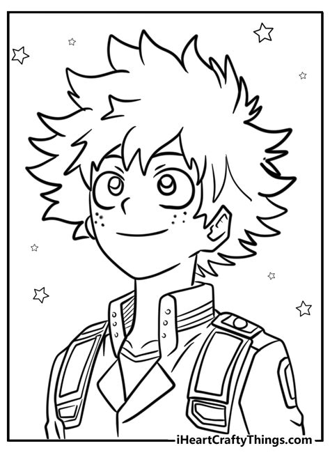 My Hero Academia Crayola Coloring Pages