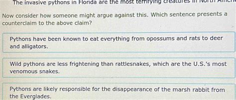 Solved The Invasive Pythons In Florida Are The Most Terrifying