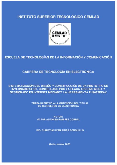 Pdf SistematizaciÓn Del DiseÑo Y ConstrucciÓn De Un Prototipo De