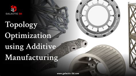 Topology Optimization Using Additive Manufacturing