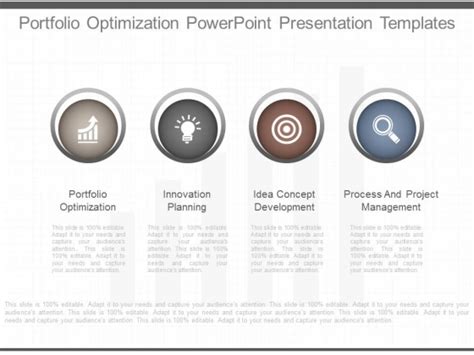Portfolio Optimization Powerpoint Presentation Templates Powerpoint