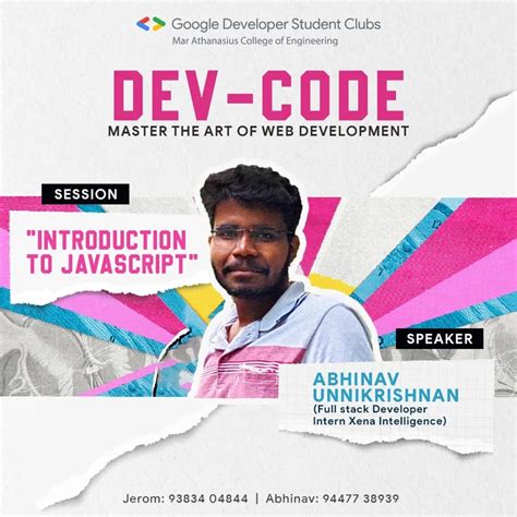 See DEVCODE INTRODUCTION TO JAVASCRIPT At Google Developer Student Clubs Mar Athanasius College