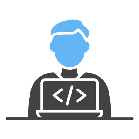 Programmer Generic Blue Icon