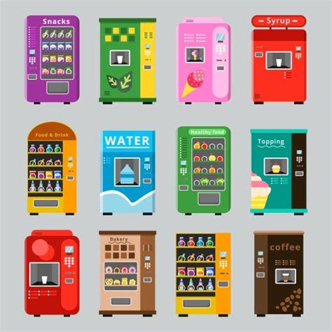 Vending Machine Flowchart Royalty Free Vector Image