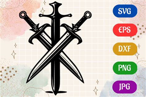 Swords Crossing Each Other