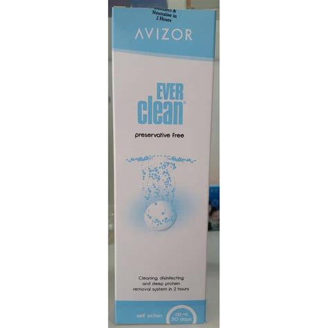 Avizor Everclean Contact Lens Solution With Hydrogen Peroxide From