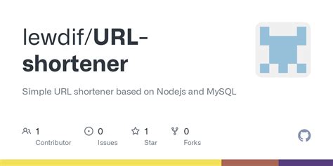 Github Lewdifurl Shortener Simple Url Shortener Based On Nodejs And