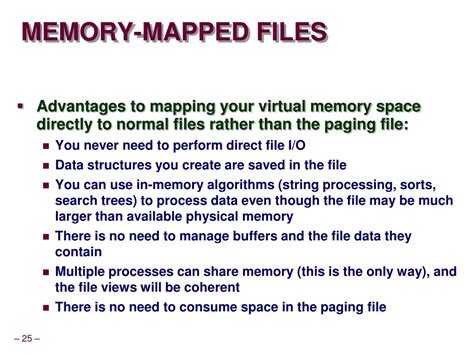 Ppt Windows Memory Management Memory Mapped Files And Dlls Powerpoint Presentation Id3960187