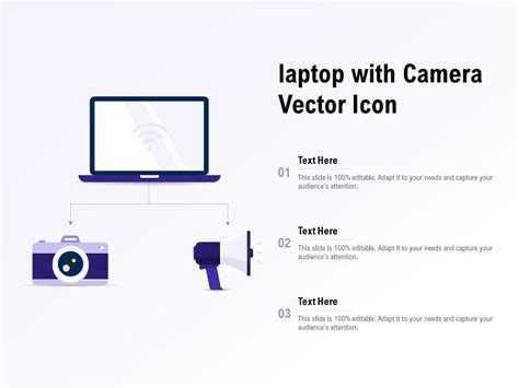 Laptop With Camera Vector Icon Ppt PowerPoint Presentation Slides Introduction