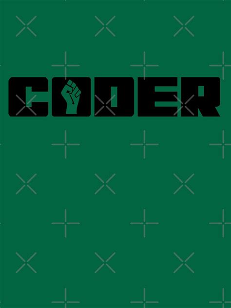 Coder Black Text For People Who Write Code T Shirt By Ramiro Redbubble