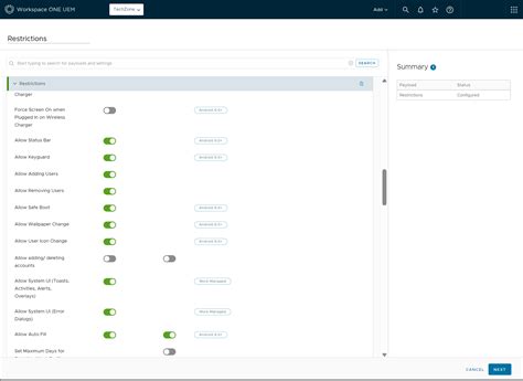 managing android devices workspace one operational tutorial omnissa