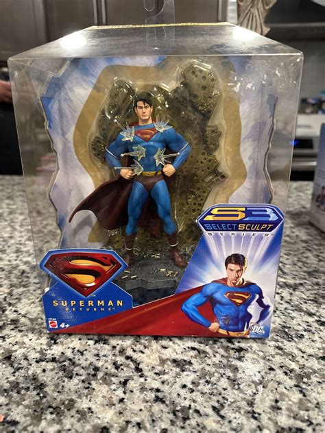 Invulnerable Superman Returns S3 Select Sculpt 6 Action Figure Ebay