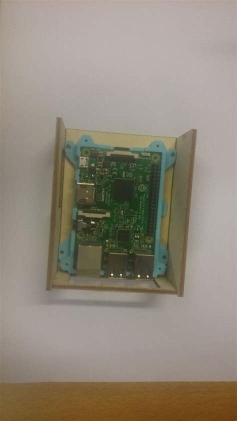 wooden raspberry pi case 4 steps instructables