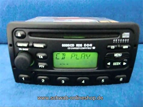 Ford 6000 CD / carradio car Radio Autoradio decode encode code safe ...
