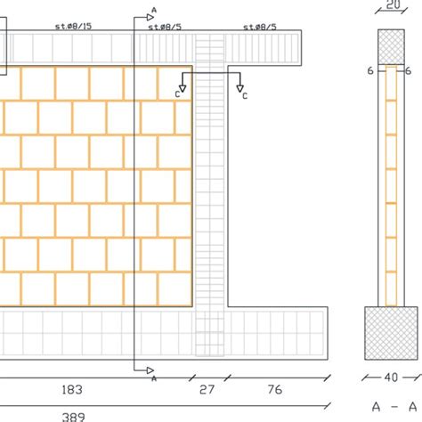 Geometrical And Reinforcement Details Of The Tested Specimens Download Scientific Diagram