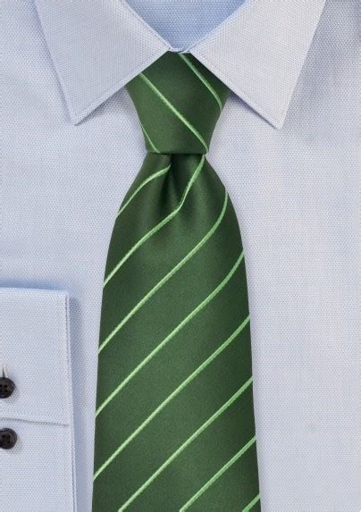 Mens Green Ties Dark Green Neckties Olive Green Tie